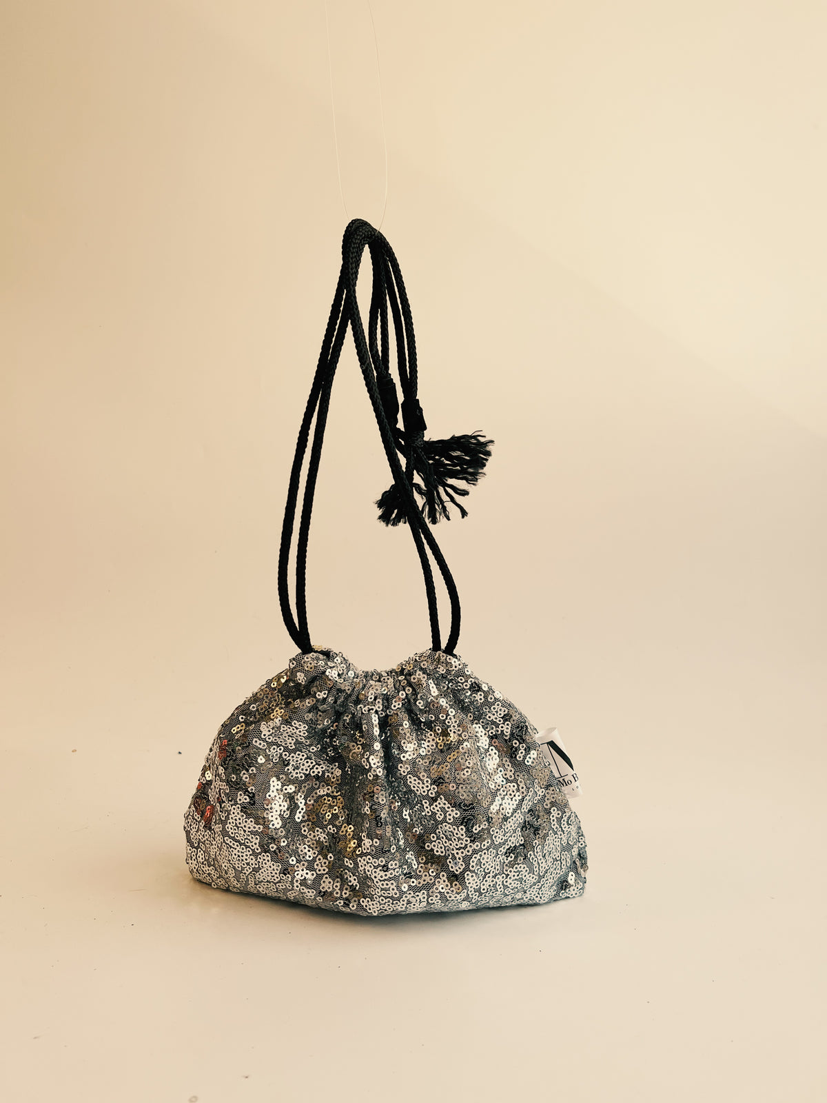 Sequin Draw String Pouch – Mo Bacchus Accessories